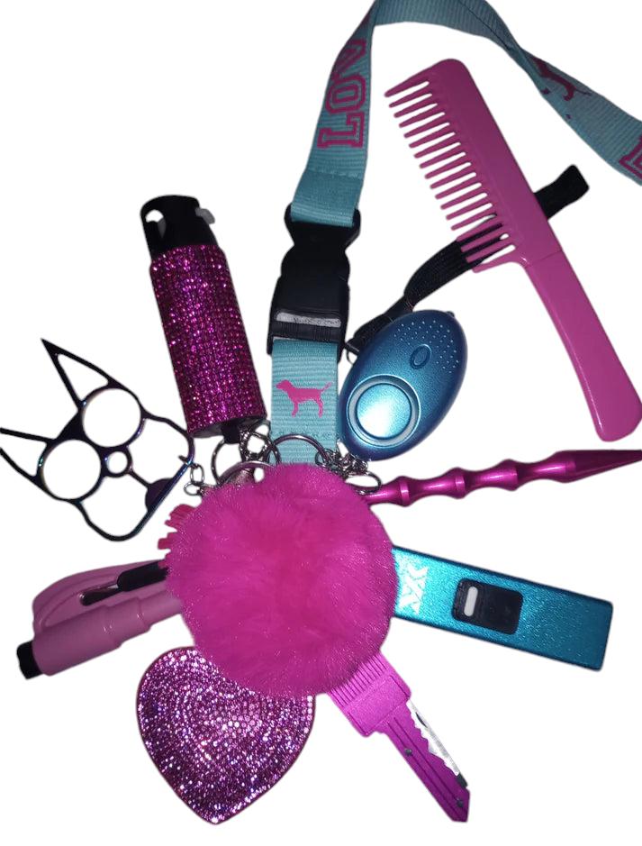 Self defense Keychains Safety keychains Self Defense tools – Alarmed N ...