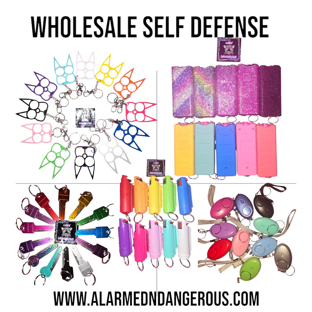 Self defense Keychains Safety keychains Self Defense tools – Alarmed N ...