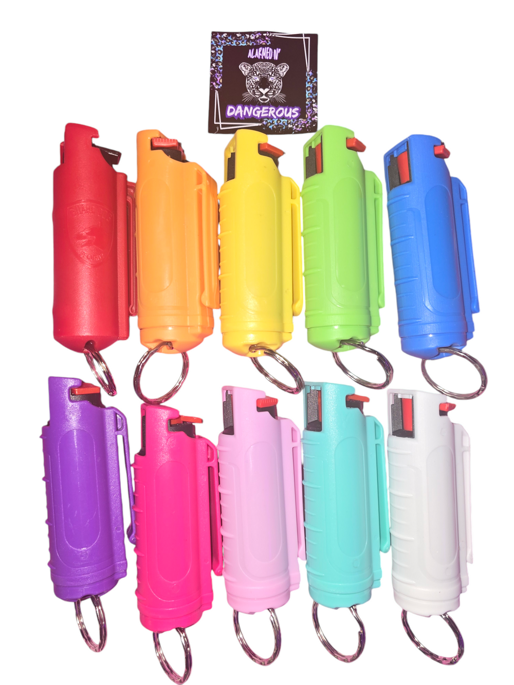 Self defense Keychains Safety keychains Self Defense tools – Alarmed N ...